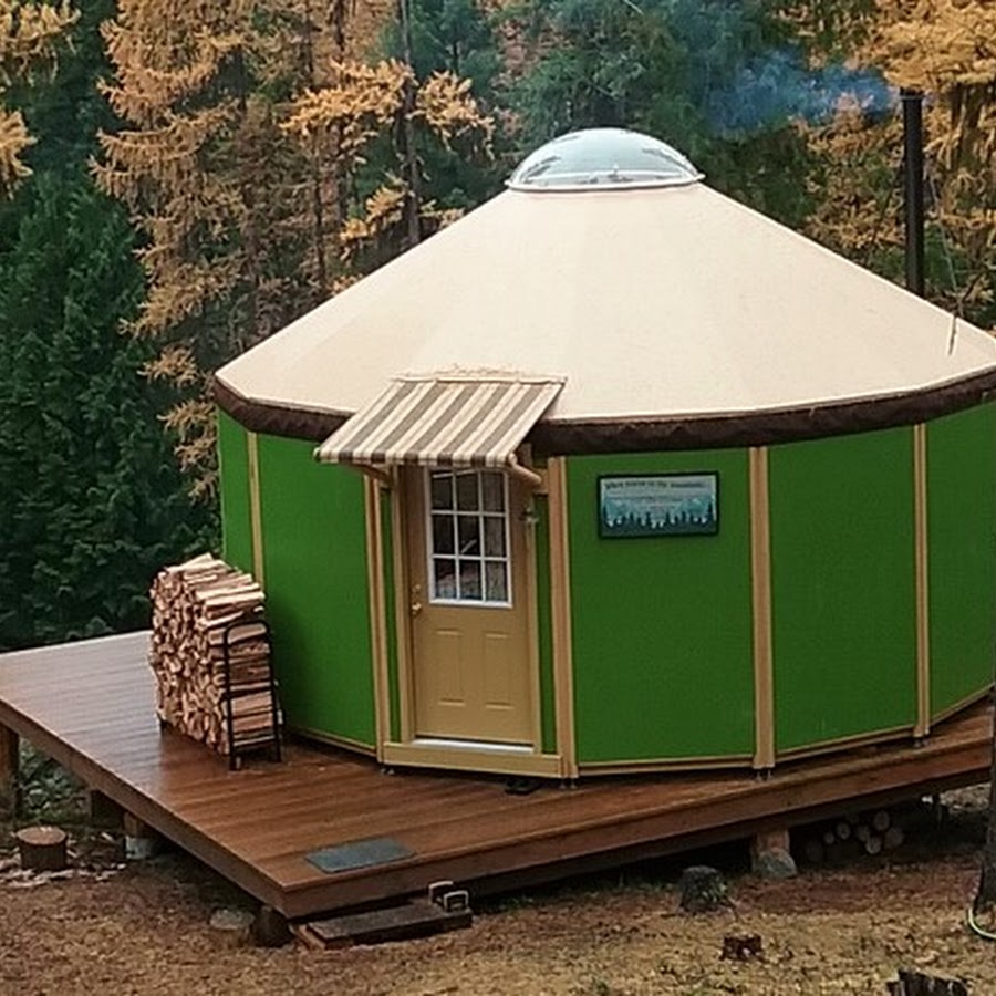 Freedom Yurt Cabins - YouTube