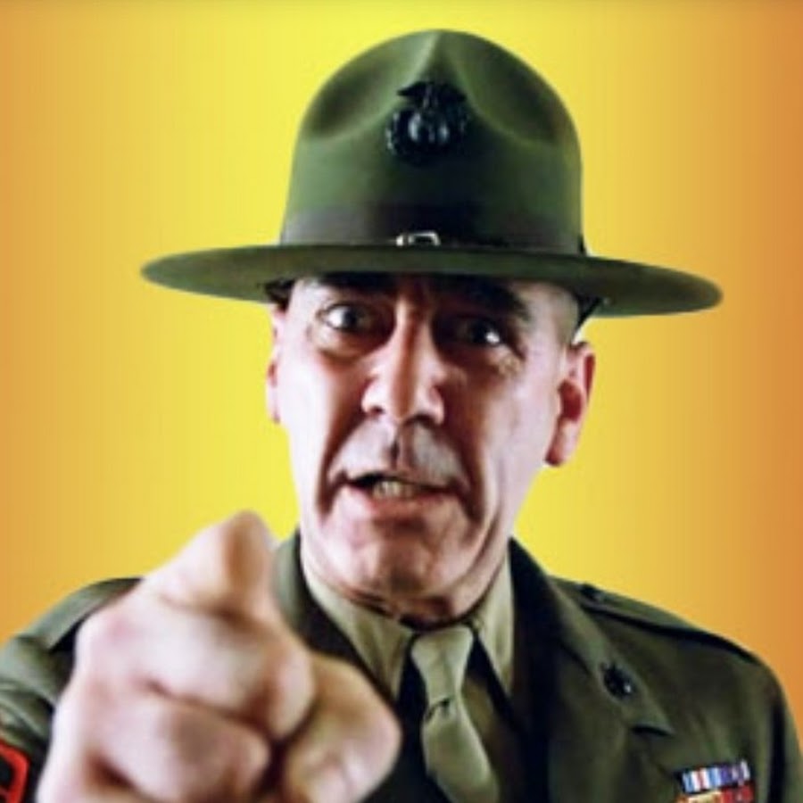 Il Sergente Maggiore Hartman - YouTube