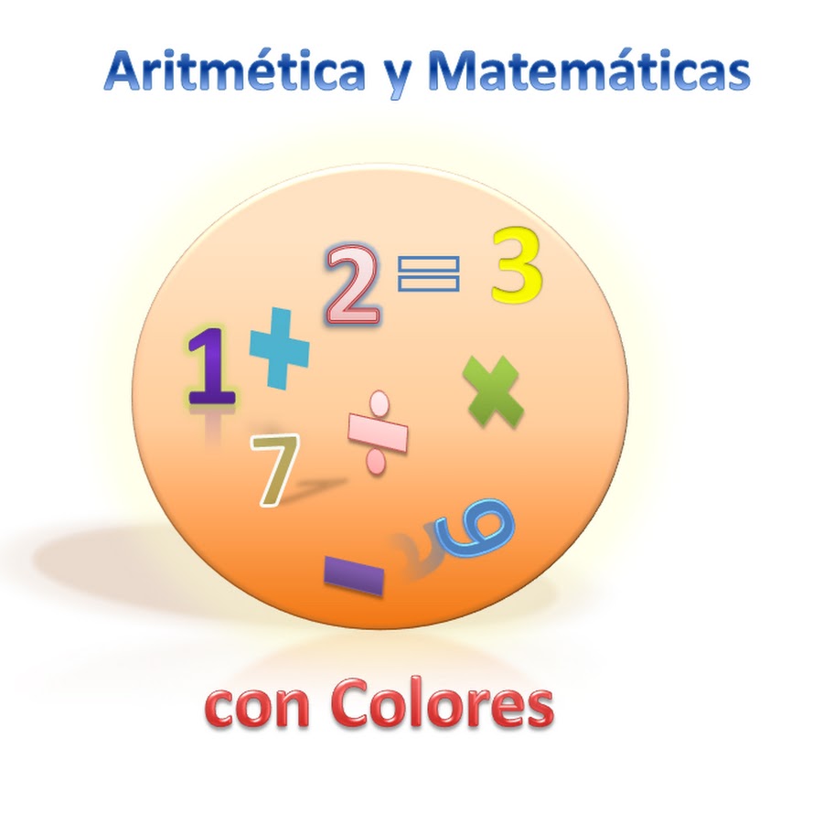 Aritmética y matemáticas con colores - YouTube