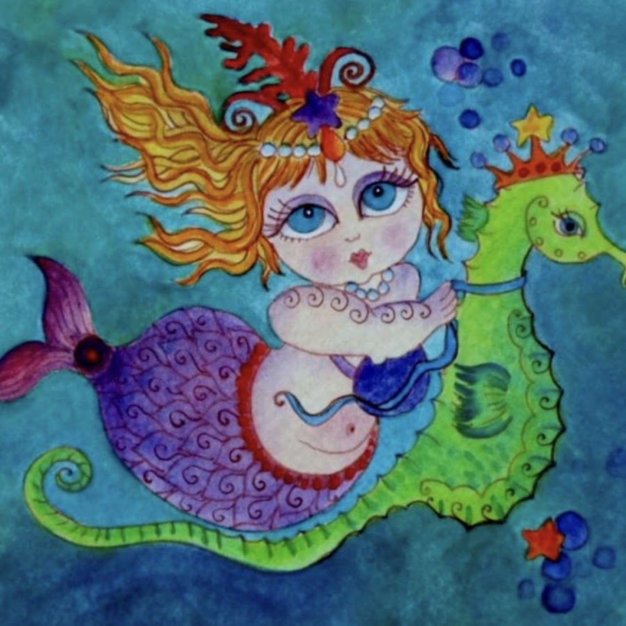 The Chubby Mermaid Art - YouTube
