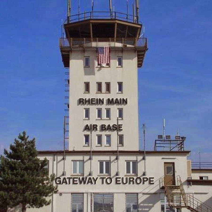 Rhein Main Air Base - YouTube