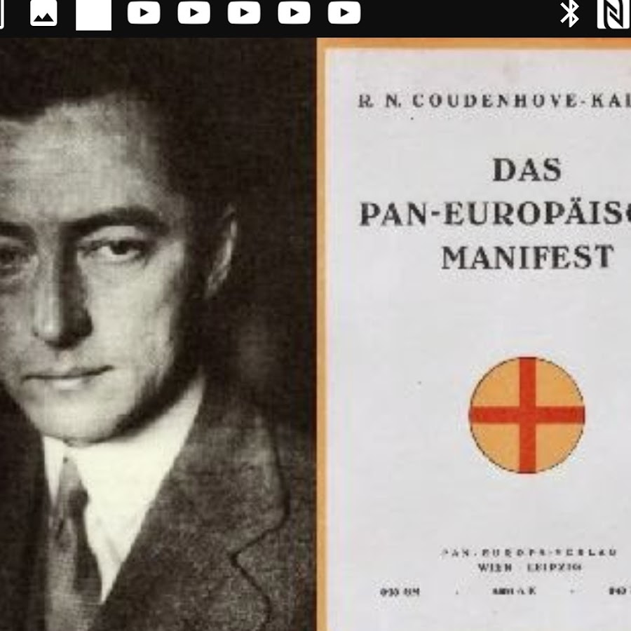 Count Richard Von Coudenhove kalergi - YouTube