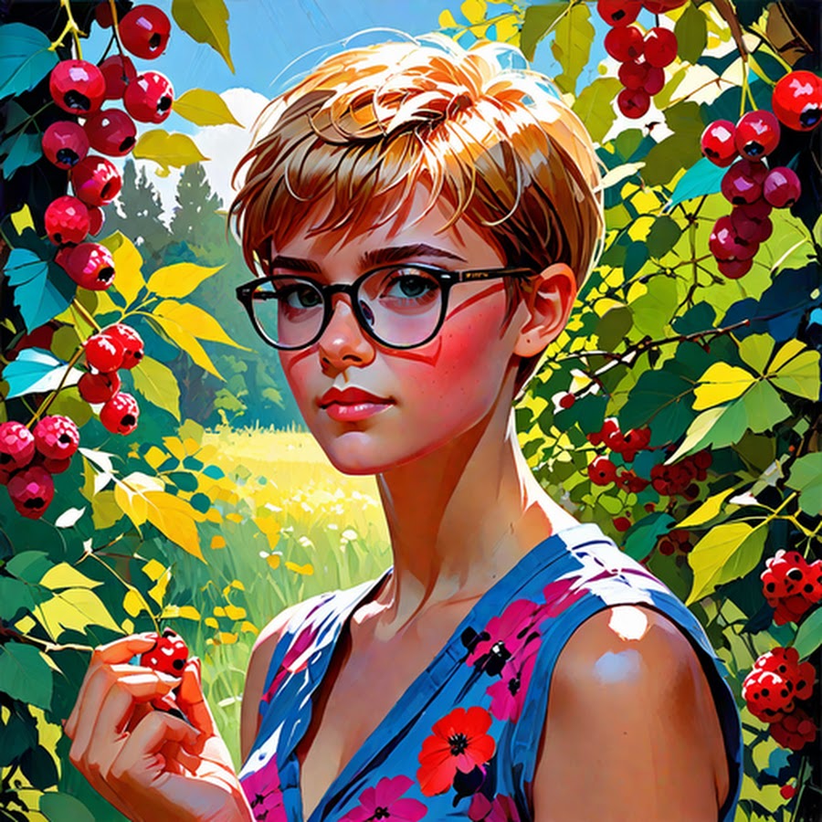 Emilia W and Blossom Flower -Production - YouTube