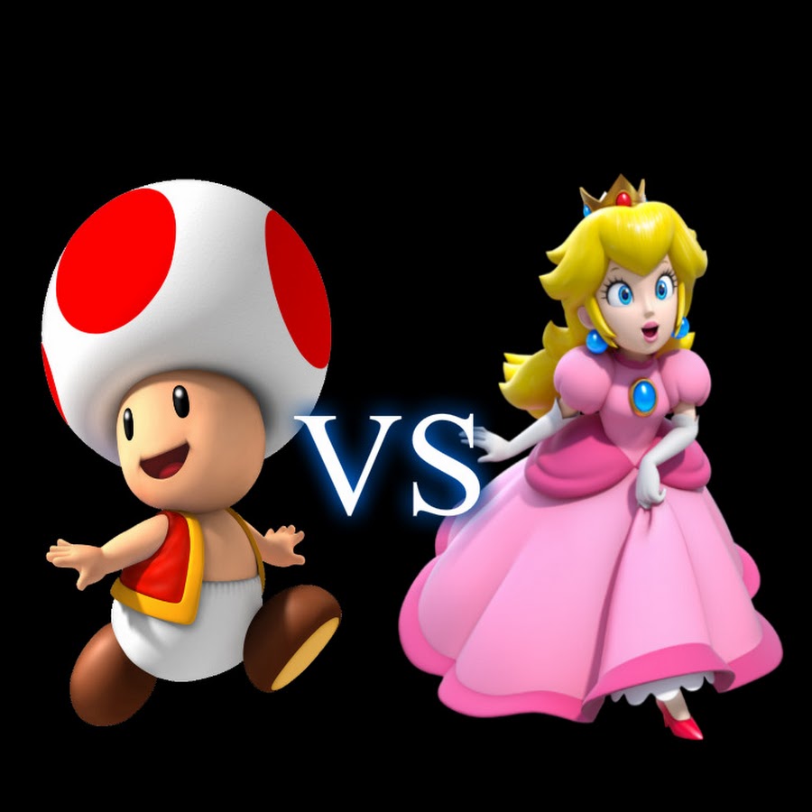 Toad VS Peach! - YouTube