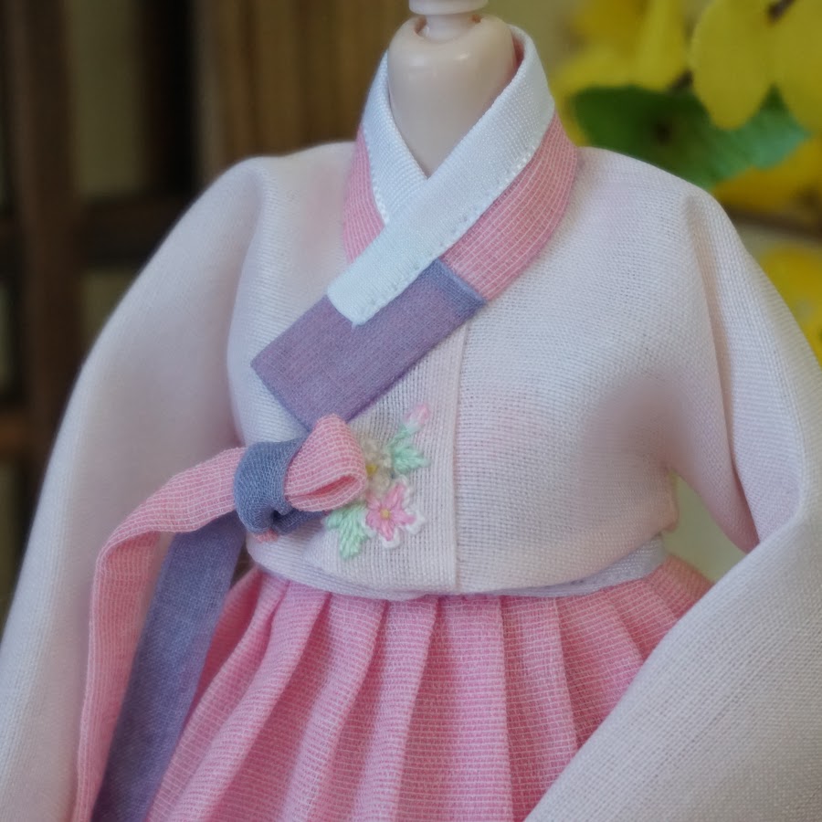 Making Korean Traditional Costume HANBOK - YouTube