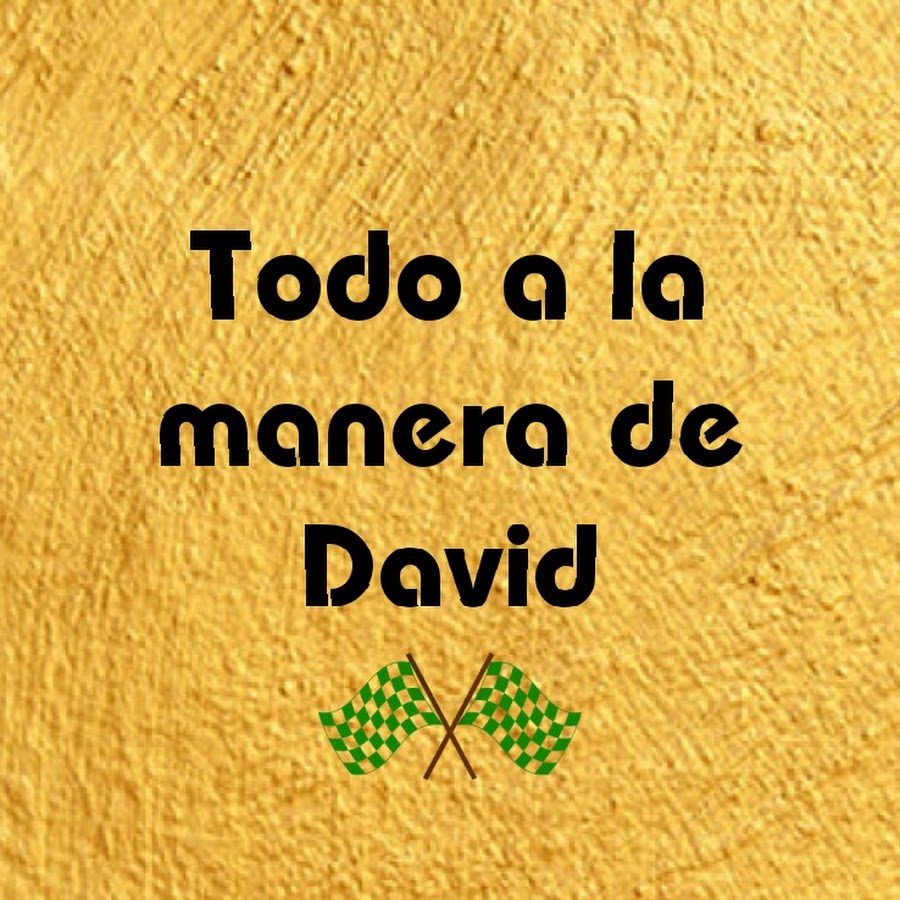 Todo a la manera de David - YouTube