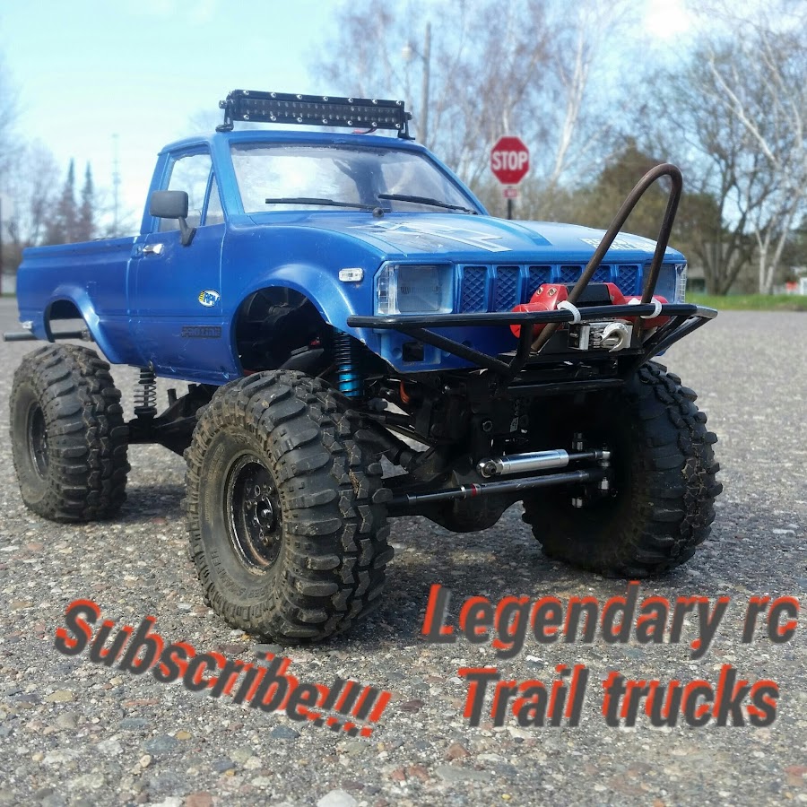 legendary rc trail trucks - YouTube