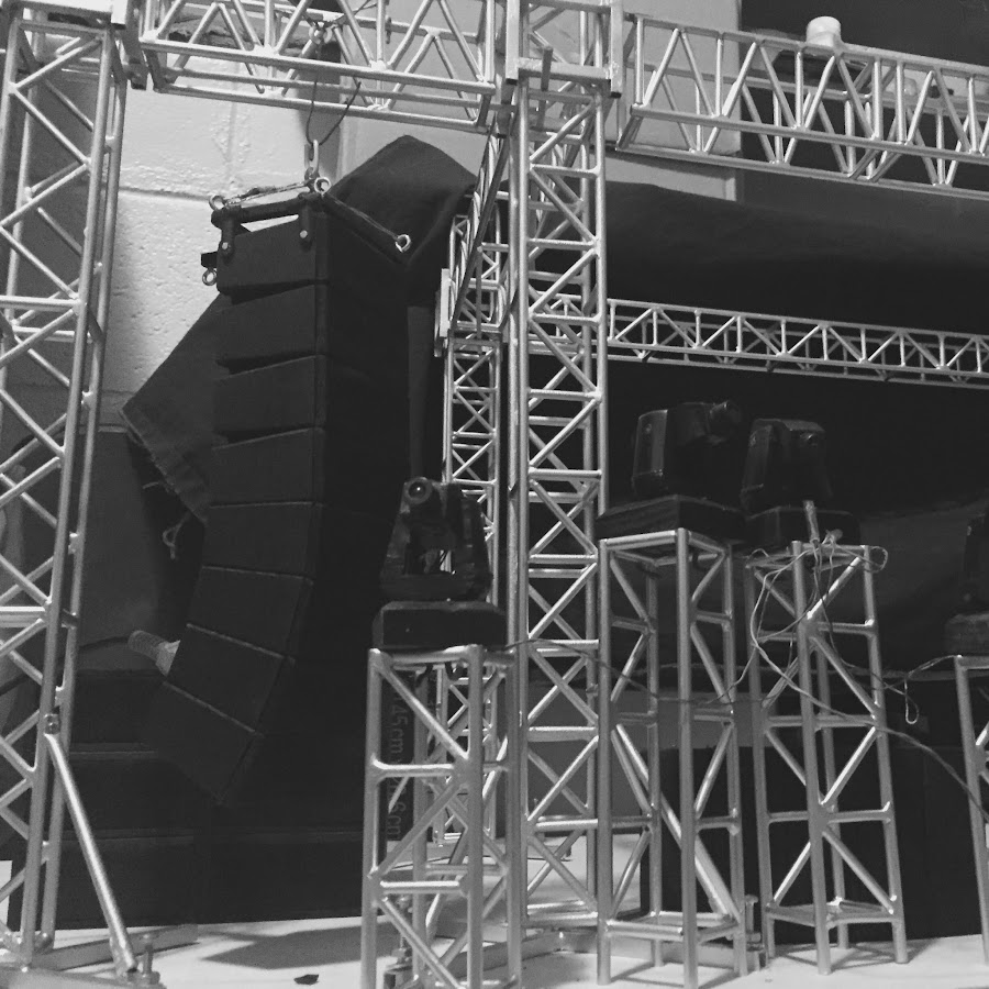 MINI ESCENARIO LUZ Y SONIDO - YouTube