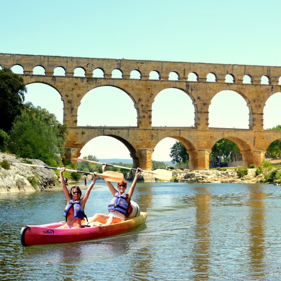 CANOE COLLIAS Pont du Gard Canoes Kayak Sur Le Gardon PARKING PRIVE ...