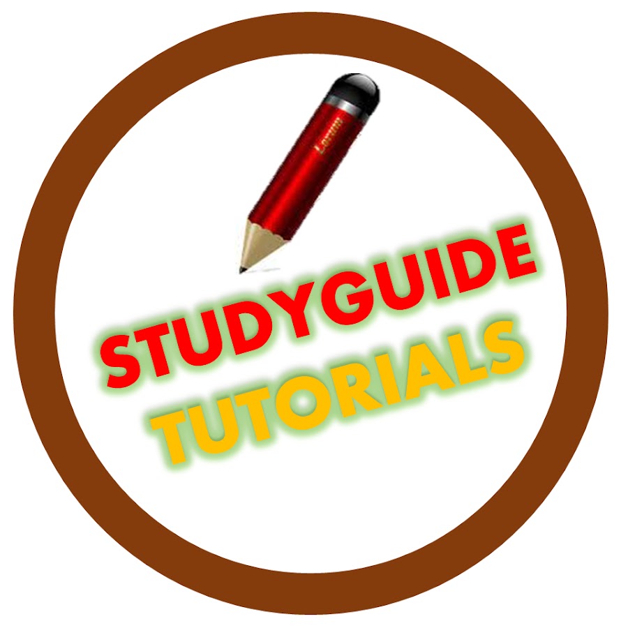Studyguide Tutorials - YouTube