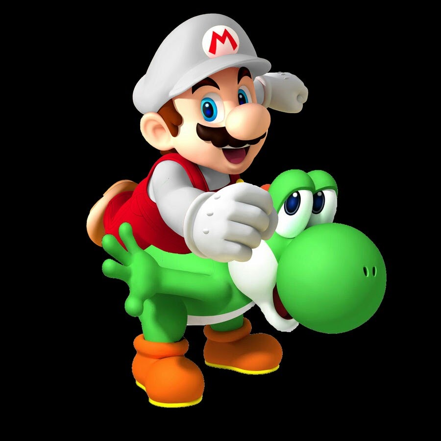Yoshi and Mario - YouTube