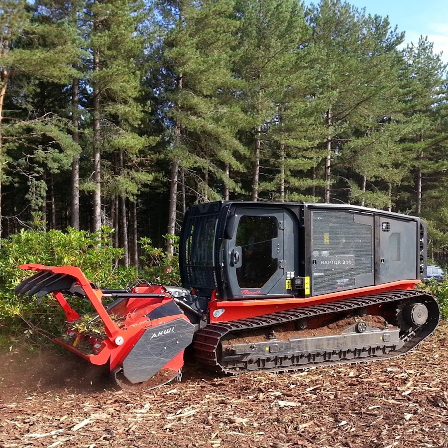 AHWI Mulchers - YouTube