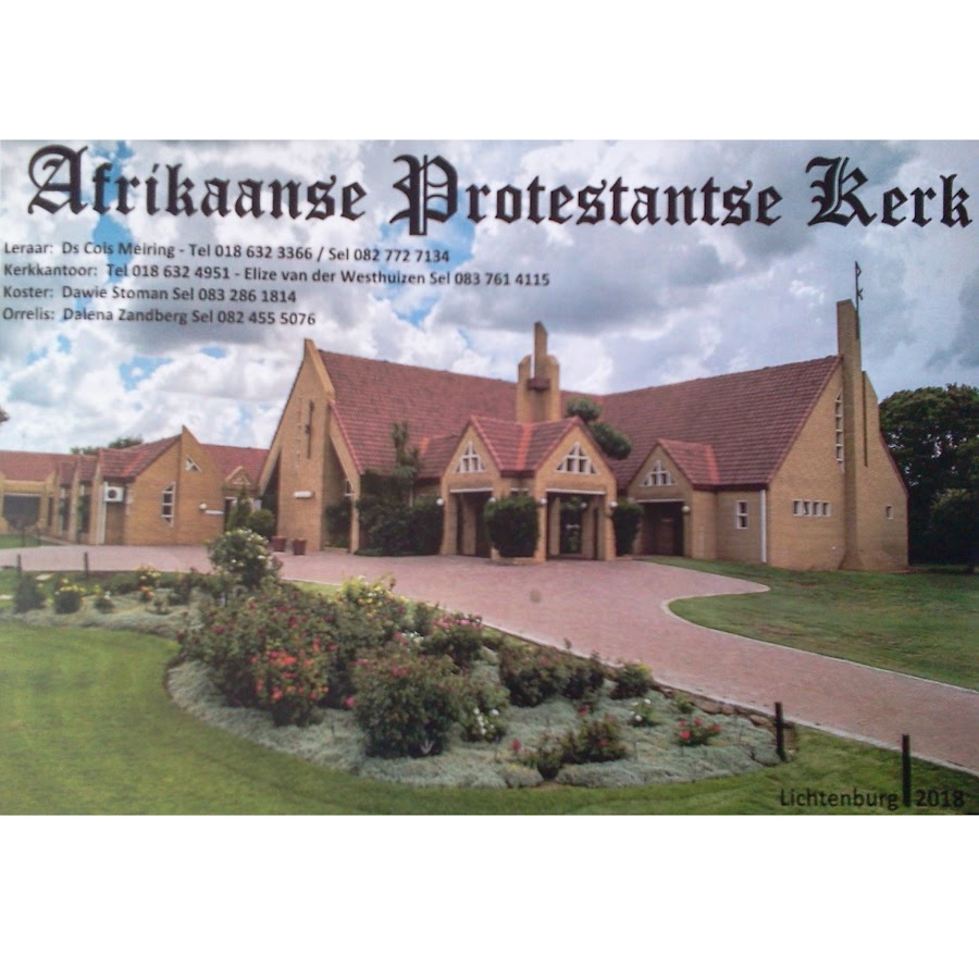 Afrikaanse Protestantse Kerk APK Lichtenburg - YouTube