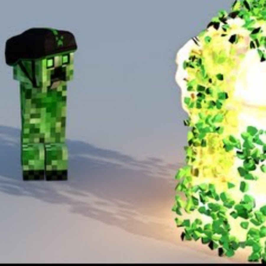 Creeper goes boom - YouTube
