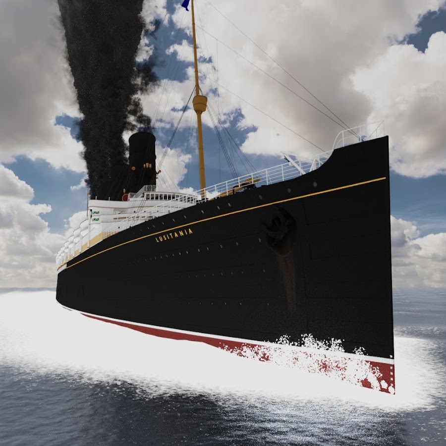 RMS Lusitania 3D - YouTube