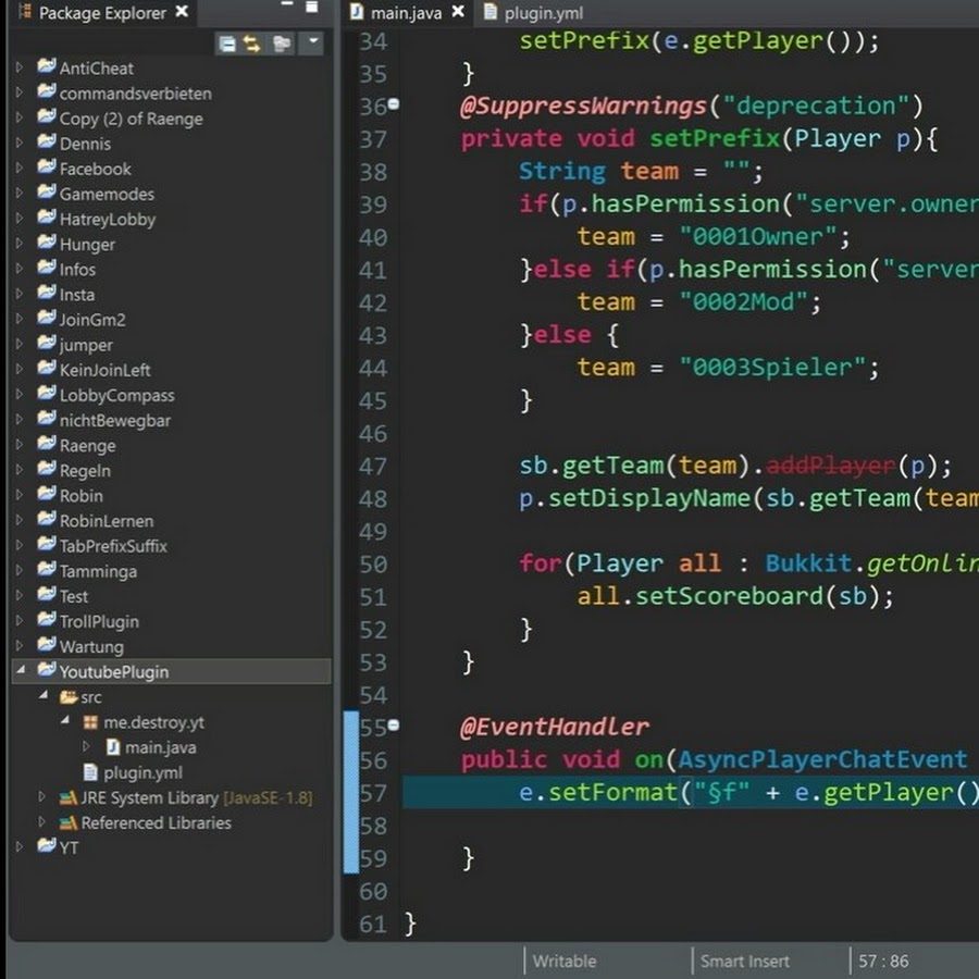 DerCxder | BATCH, Java & -Skript - YouTube