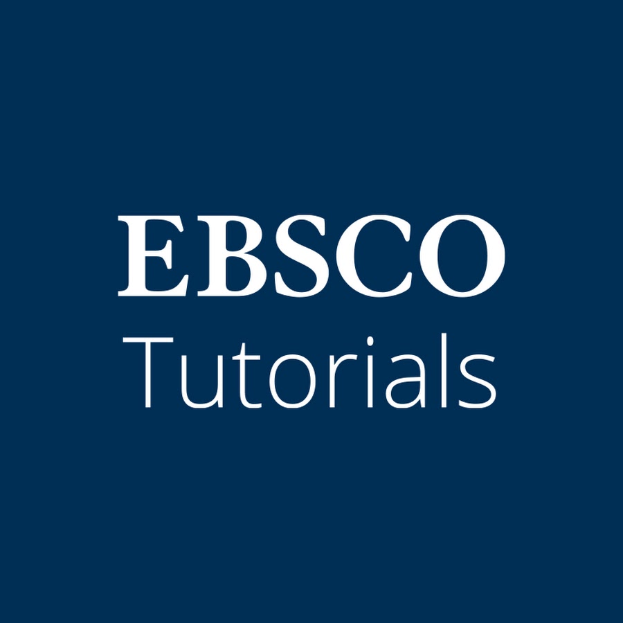 EBSCO Tutorials - YouTube