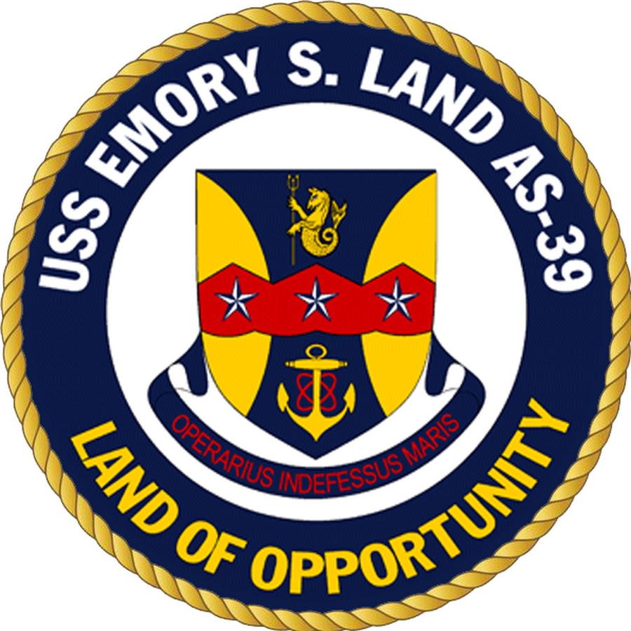 USS Emory S Land - YouTube