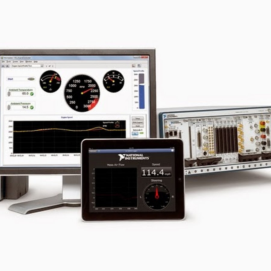 National Instruments Real-Time Test - YouTube
