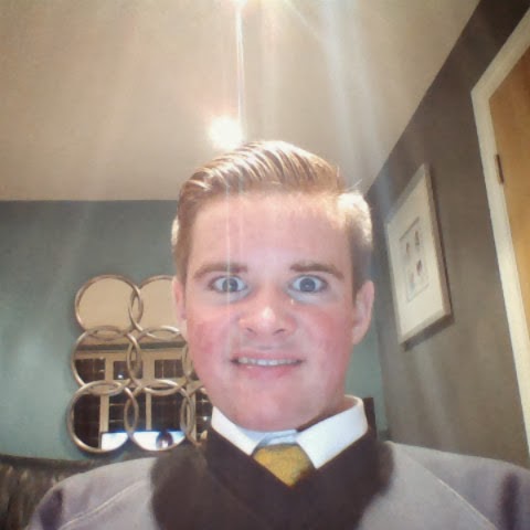 A Man With Pink Cheeks