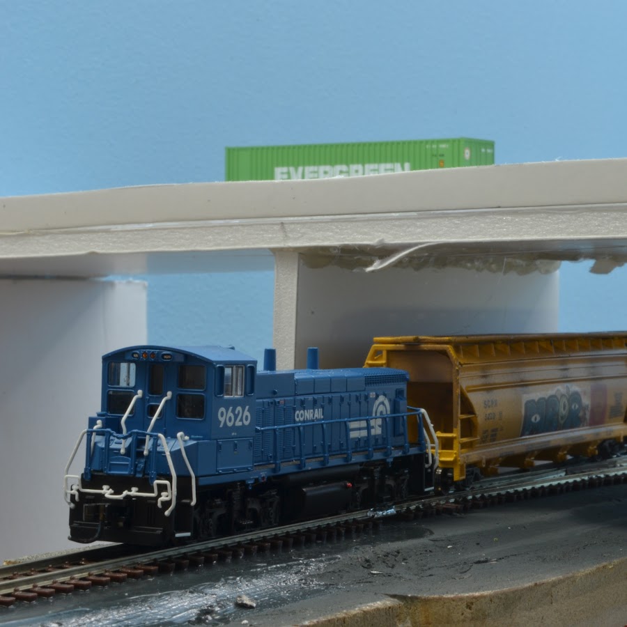 Central Jersey Conrail in N Scale - YouTube