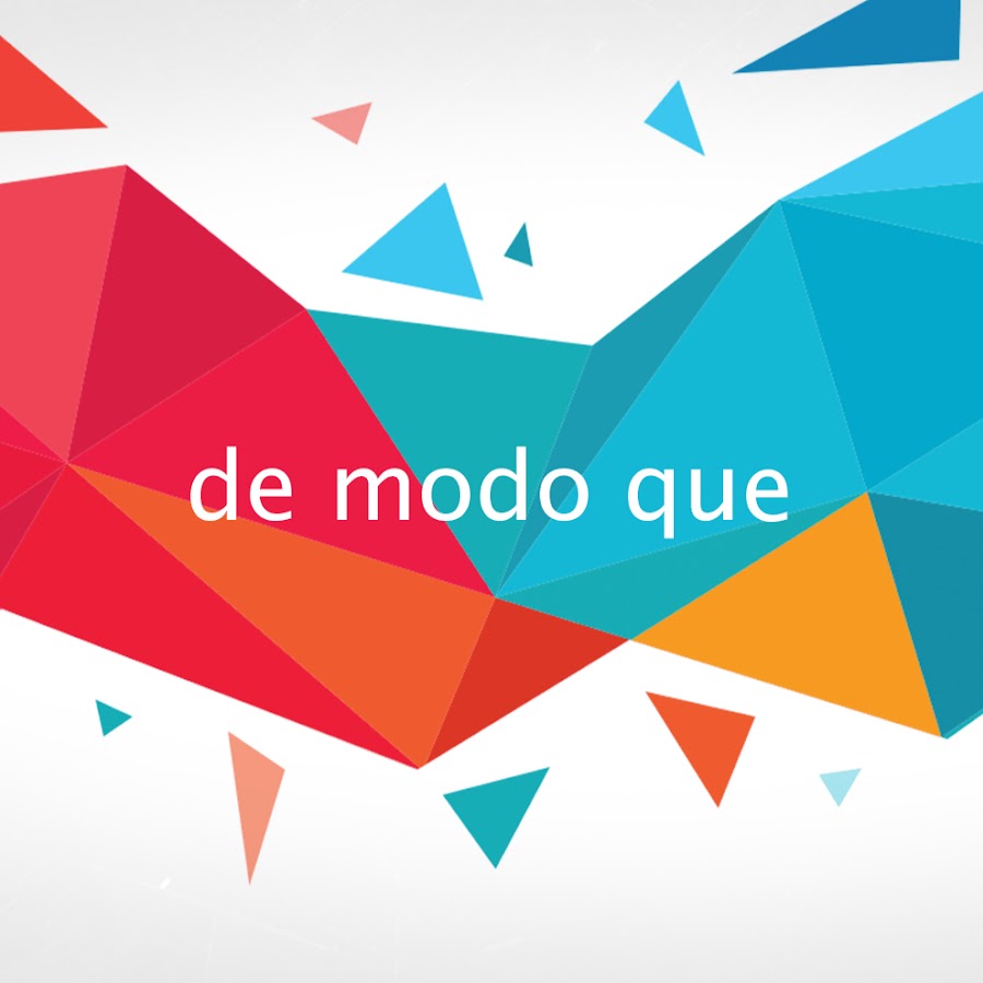 De modo que - YouTube