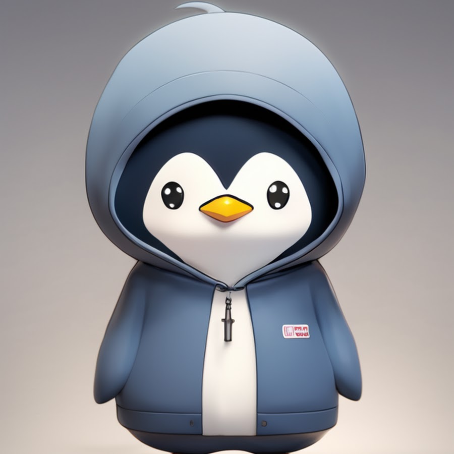 penguin gamer - YouTube