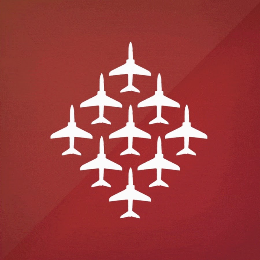 Virtual Roblox Red Arrows - YouTube