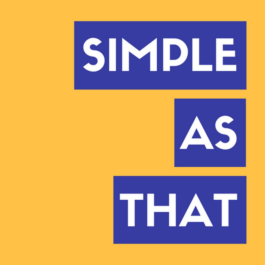 Simple As That - YouTube