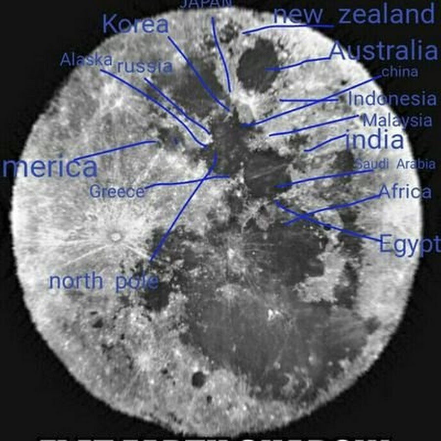 flat earth investigates moon map - YouTube