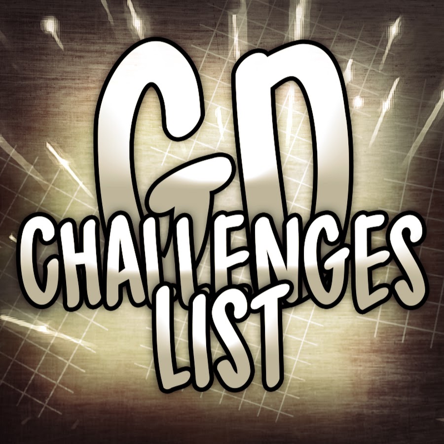 [GD] Challenges List - YouTube