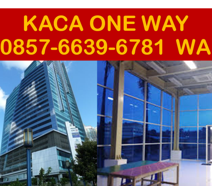 52 Kaca One Way Adalah, Motif Masa Kini!