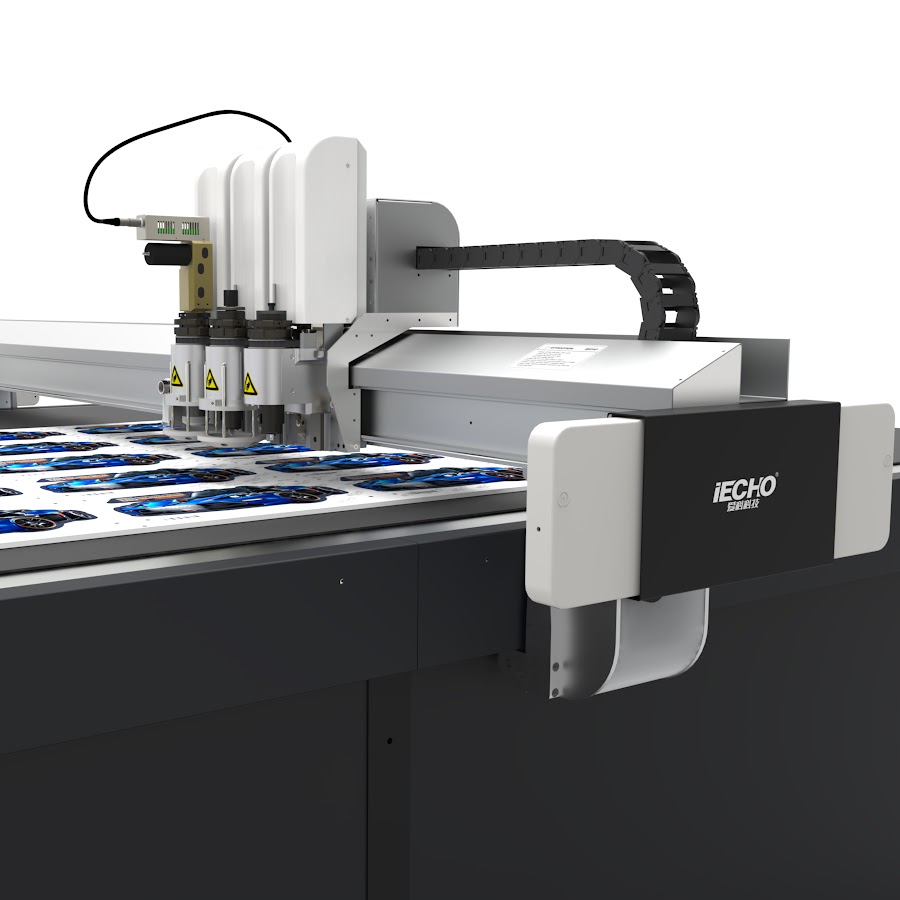 IECHO Digital Cutting Machine - YouTube