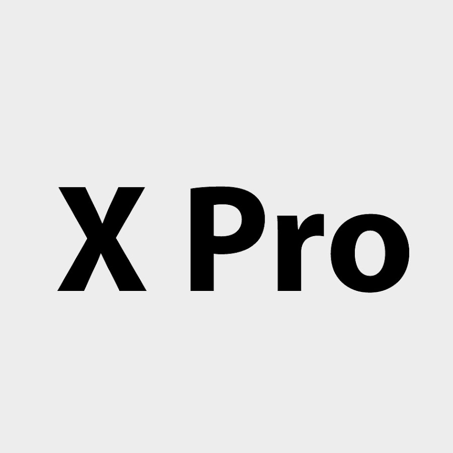 X Pro - YouTube