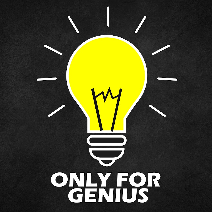 ONLY FOR GENIUS - YouTube
