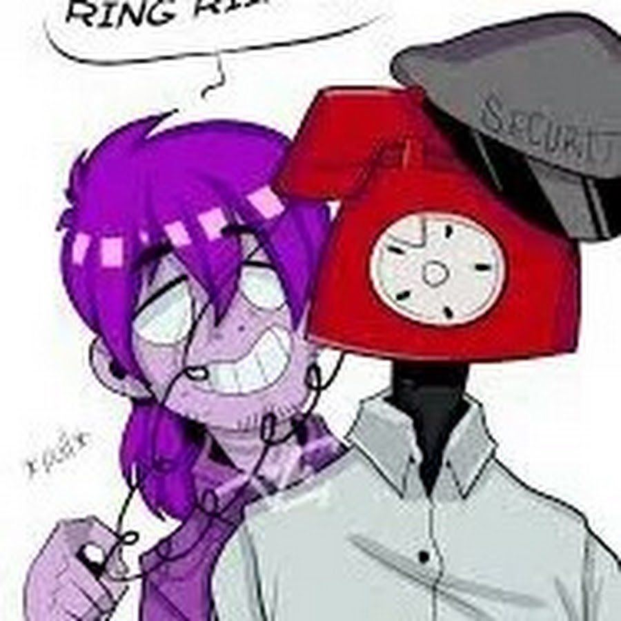 Purple guy x Phone guy - YouTube