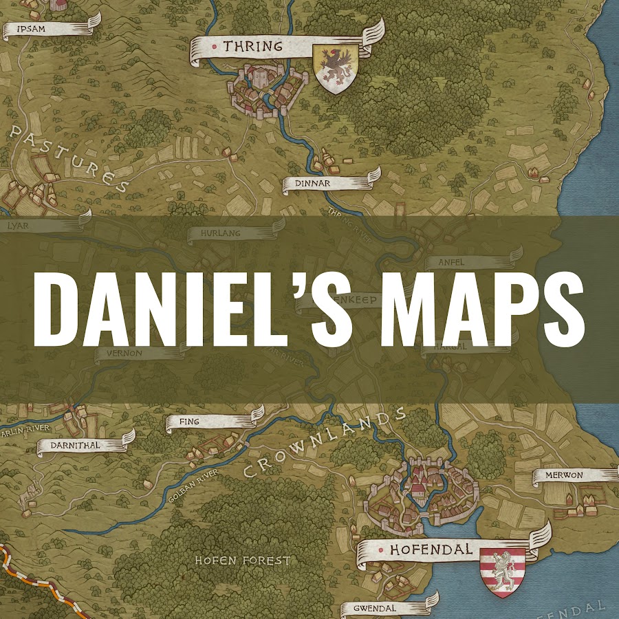Daniel's Maps - Freelance Cartographer - YouTube