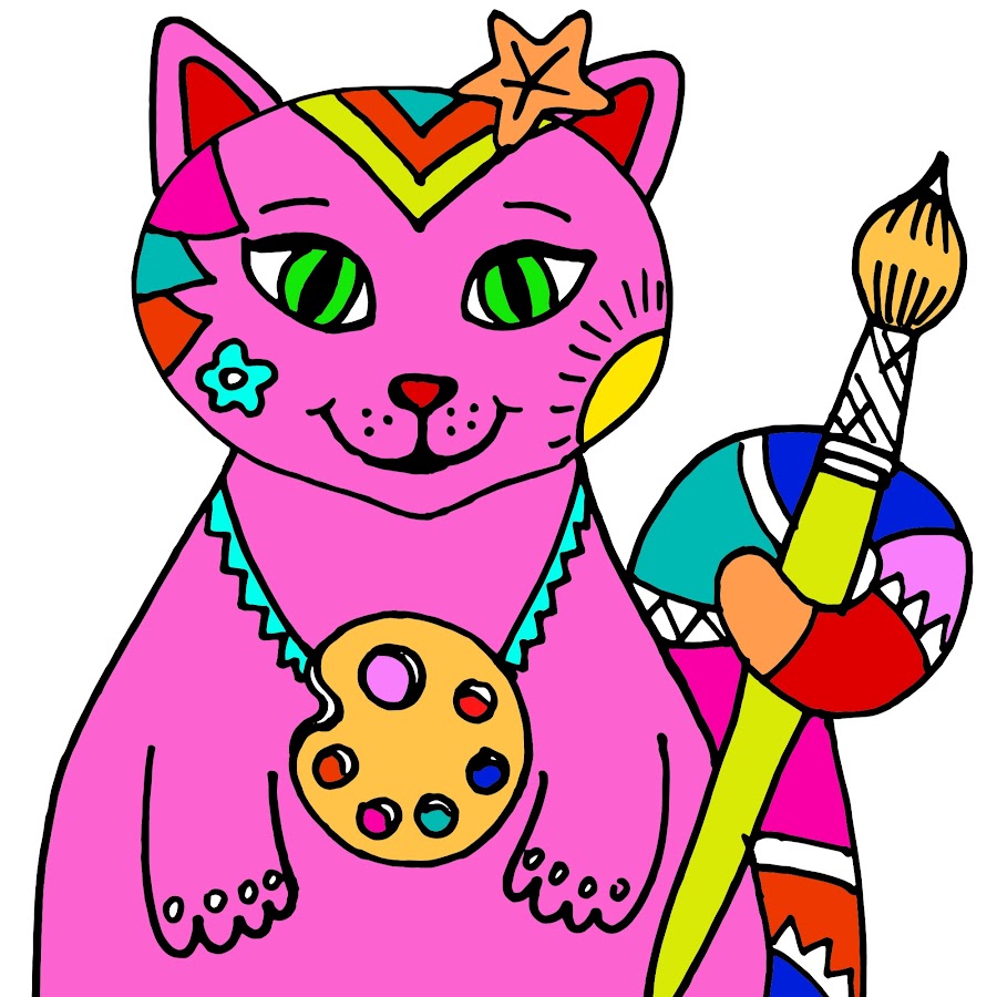 Meow Coloring for Kids - YouTube