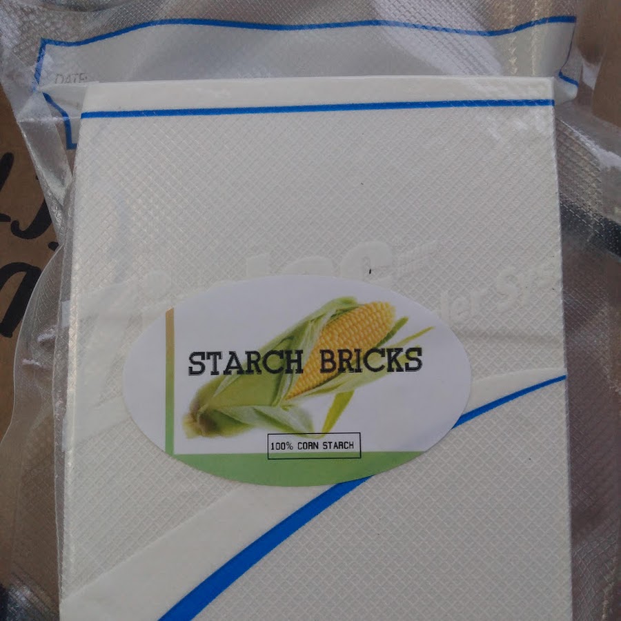 Cornstarch Bricks - YouTube