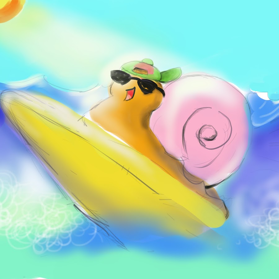 Surfing Snail - YouTube
