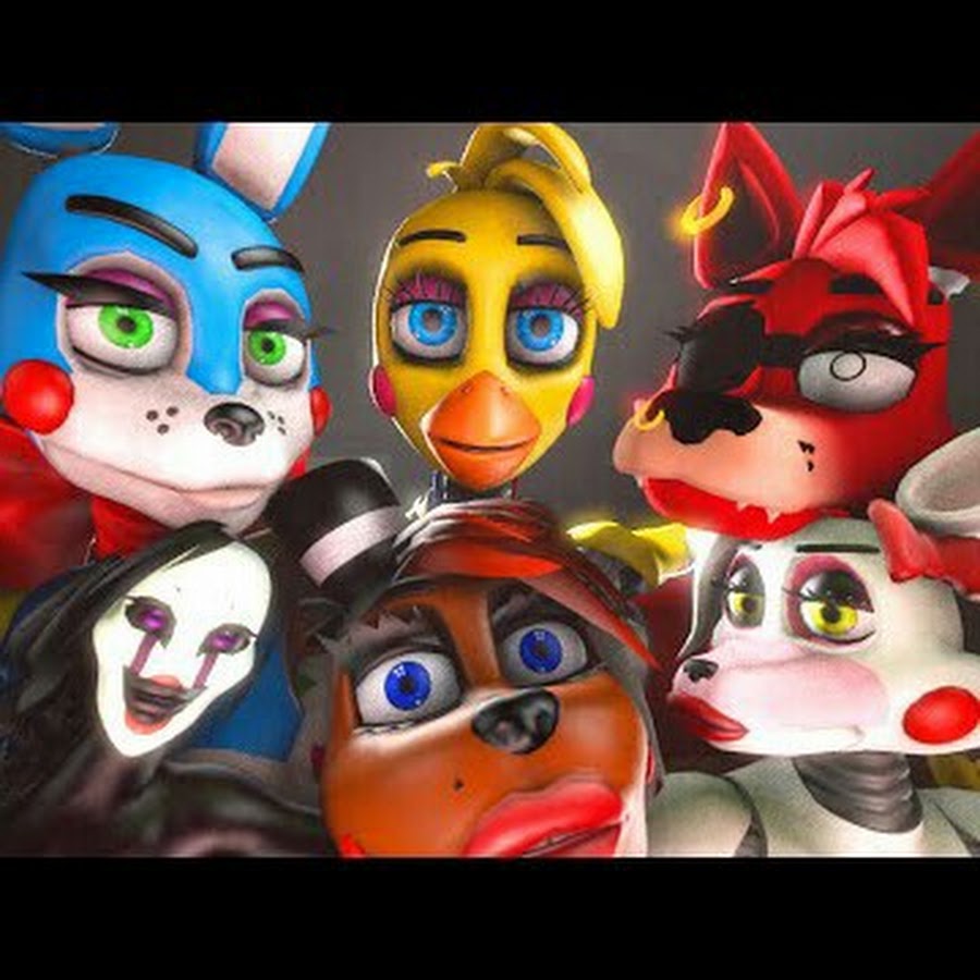 Mangle Foxy Chica Freddy Bonnie Jumplove Youtube