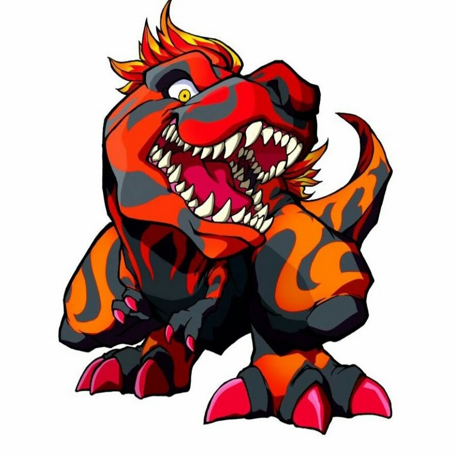 T-rex Of Fire - YouTube