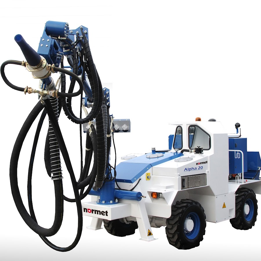 Shotcrete Normet - YouTube