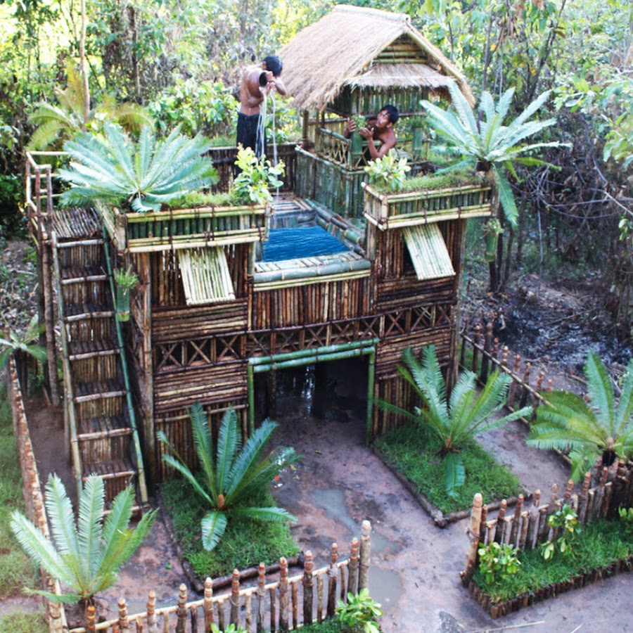 Primitive Building - YouTube