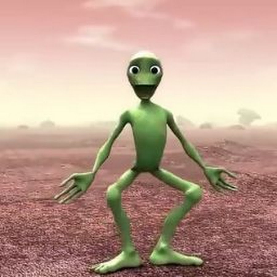 Green Alien Dance - YouTube