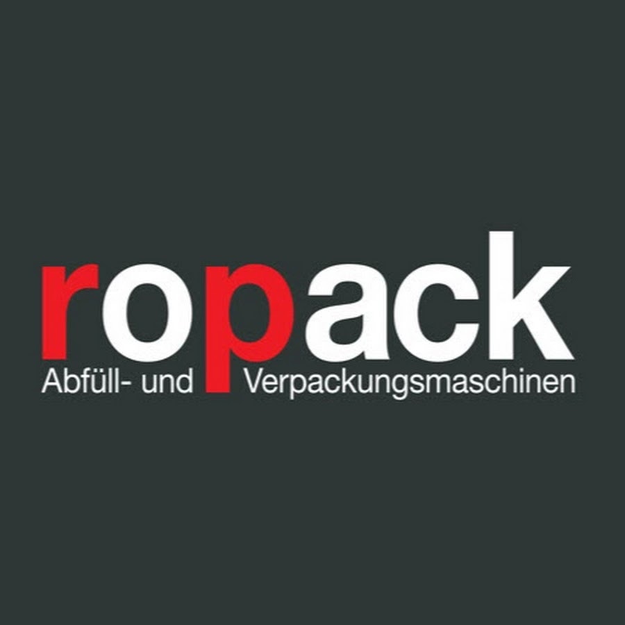 ropack Abfüll- und Verpackungsmaschinen GmbH - YouTube