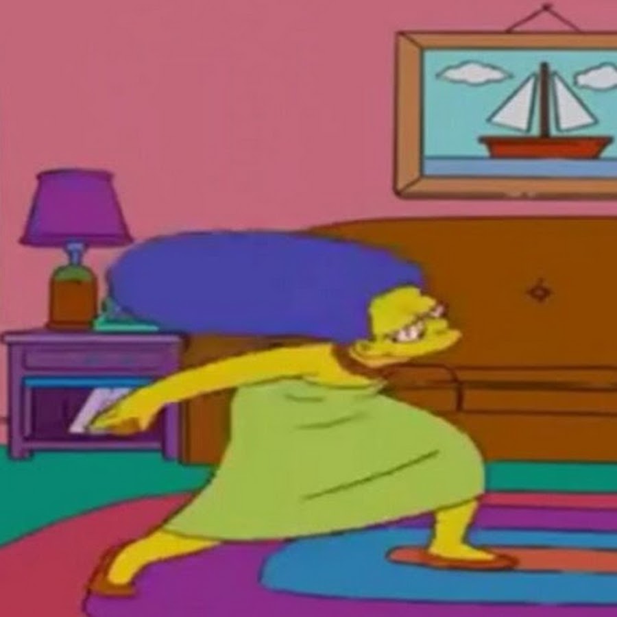 The Krumping Marge - YouTube