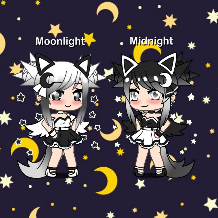 Midnight and Moonlight' Gacha Studio - YouTube