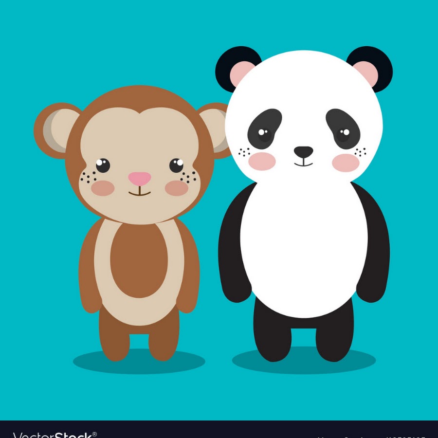 Monkeys and Pandas - YouTube
