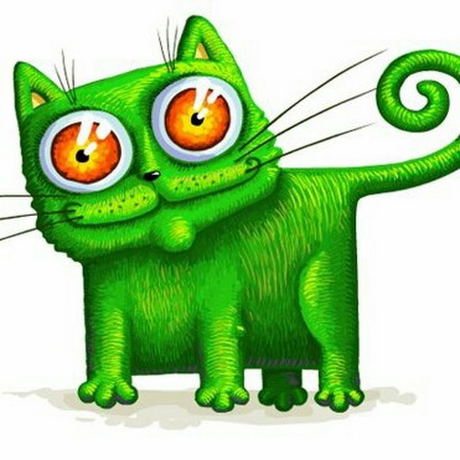 Зелёный Кот - YouTube